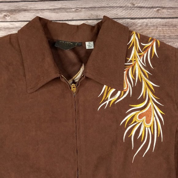 Bob Mackie | Jackets & Coats | Bob Mackie Wearable Art Xl Embroidered ...